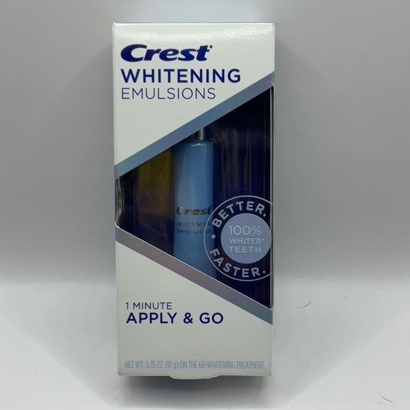 Crest | Other | Crest Whitening Emulsions Leave On Whitening Treatment ...